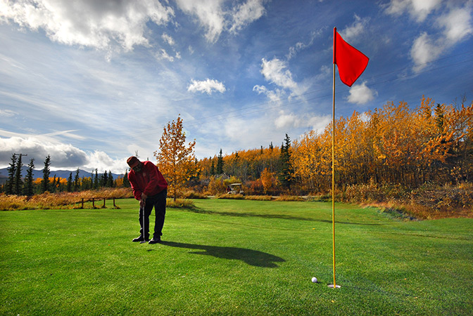 Tundra Mountain Alaska Golfing Tour - Denali Wilderness Lodge